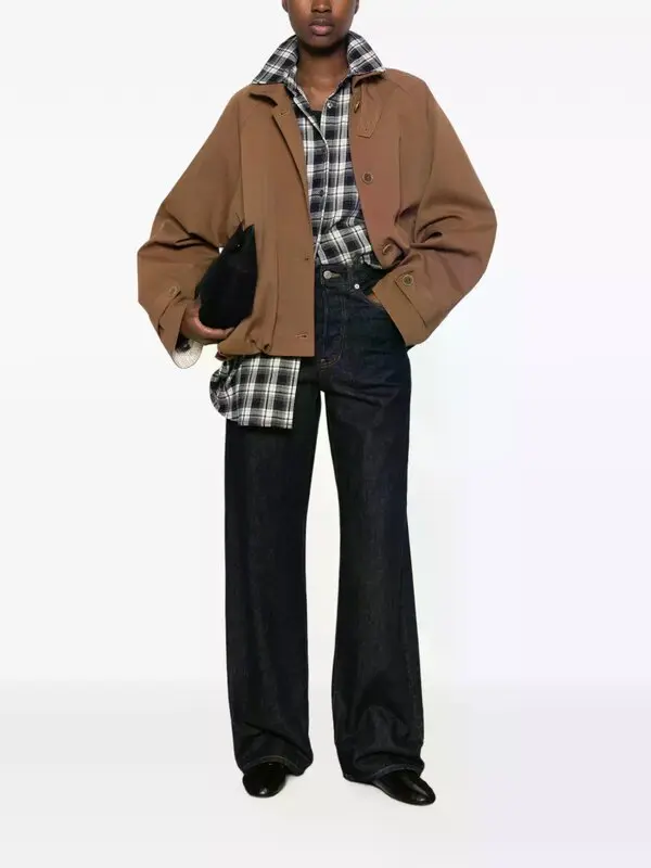 ELEH Check-pattern Button-down Shirt