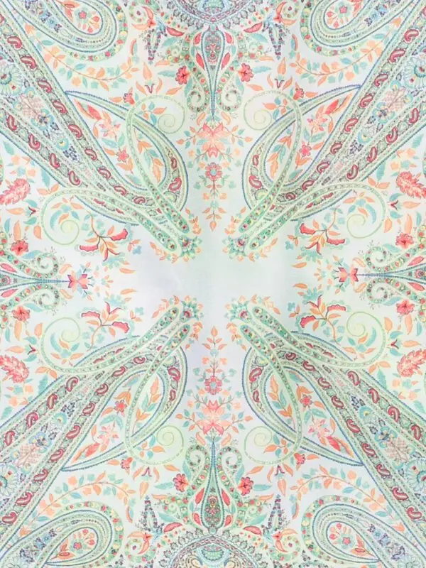 Etro Paisley-print Silk Scarf