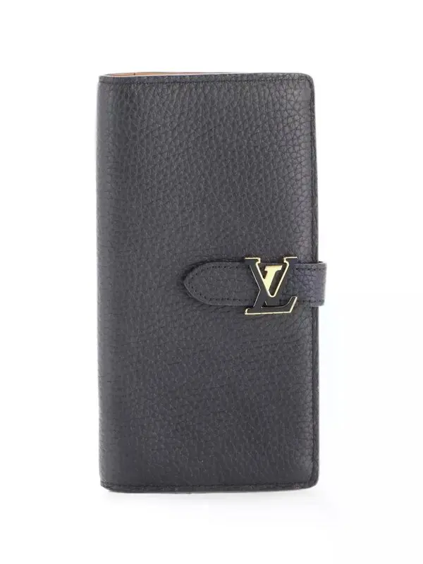 LOUIS VUITTON Capucines Vertical Wallet Leather Small Wallets