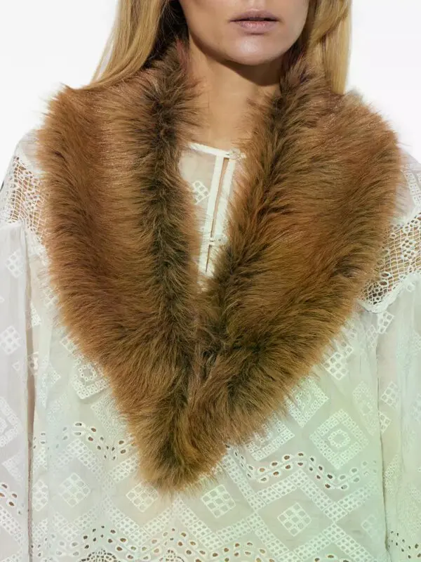 Munthe Voida Faux-fur Scarf