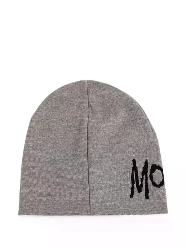 Moschino Teddy Bear Logo-intarsia Beanie Hat
