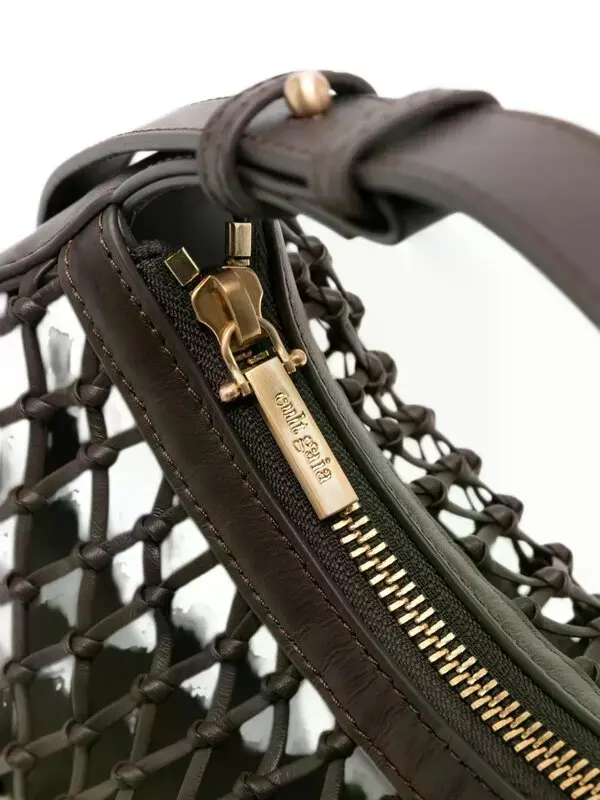 Cult Gaia Shala Lattice Shoulder Bag