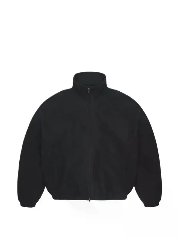 Rains Fleece-texture High-neck Jacket