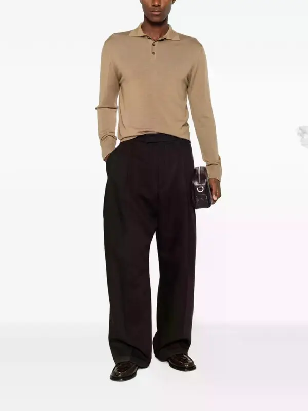 Barena Venezia Pevaron Long-sleeve Polo Shirt