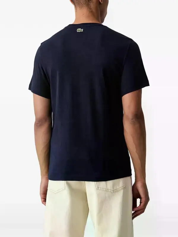Lacoste Logo-print Short-sleeve Cotton T-shirt