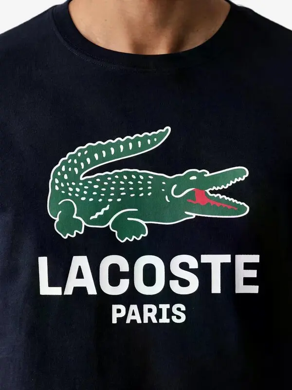 Lacoste Logo-print Short-sleeve Cotton T-shirt