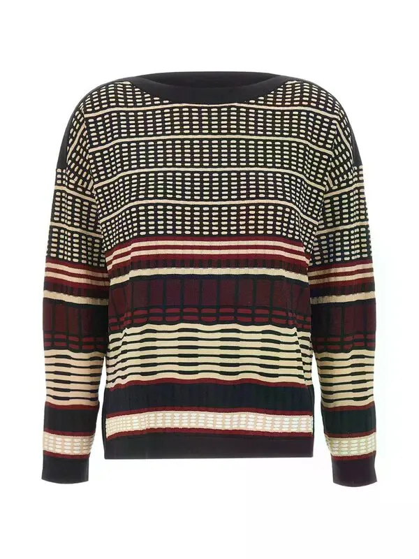 ELENA MIRÒ Geometric-pattern Sweater