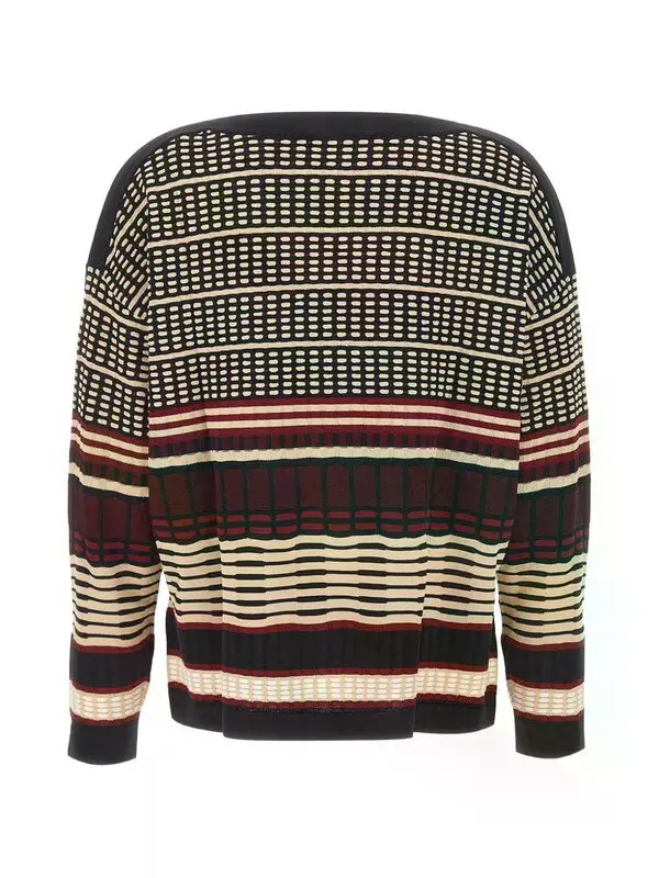 ELENA MIRÒ Geometric-pattern Sweater