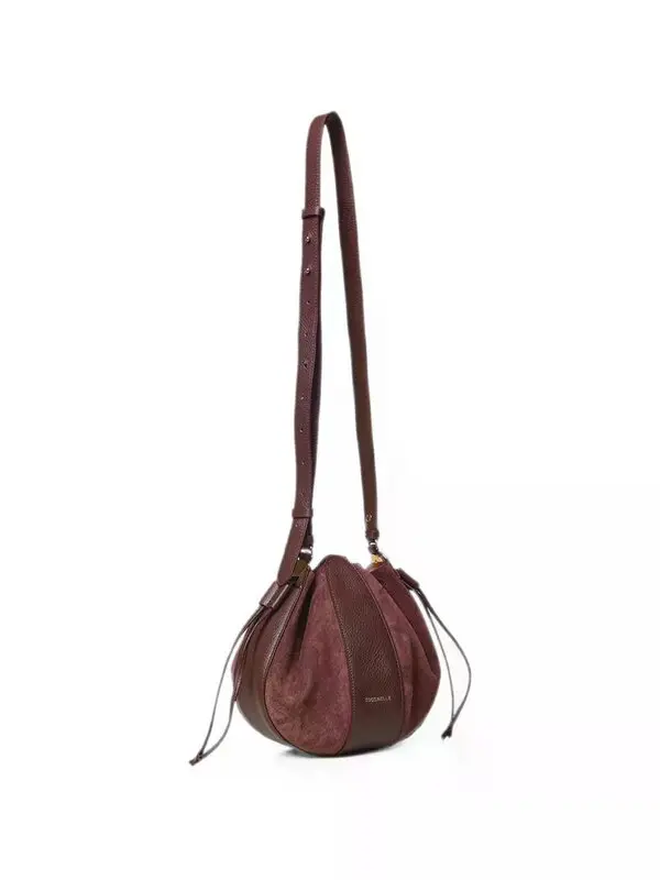 COCCINELLE Suede Leather Shoulder Bag