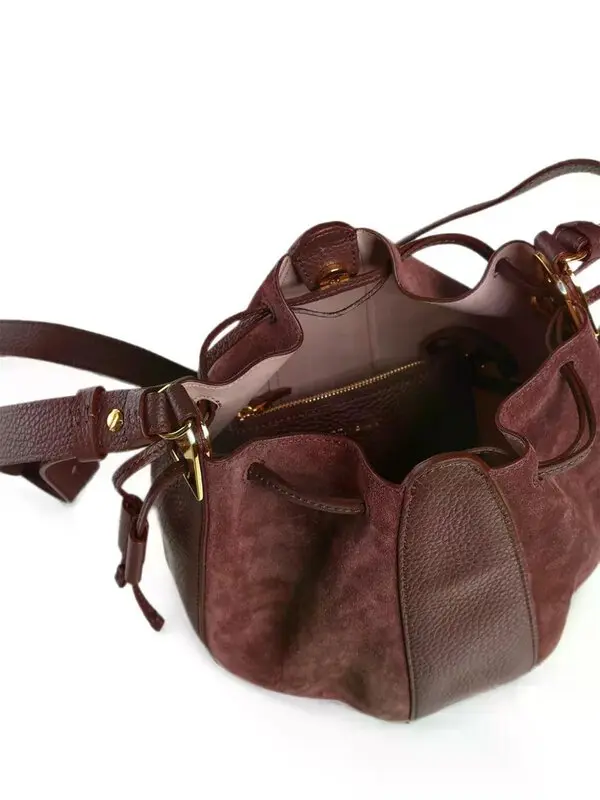 COCCINELLE Suede Leather Shoulder Bag