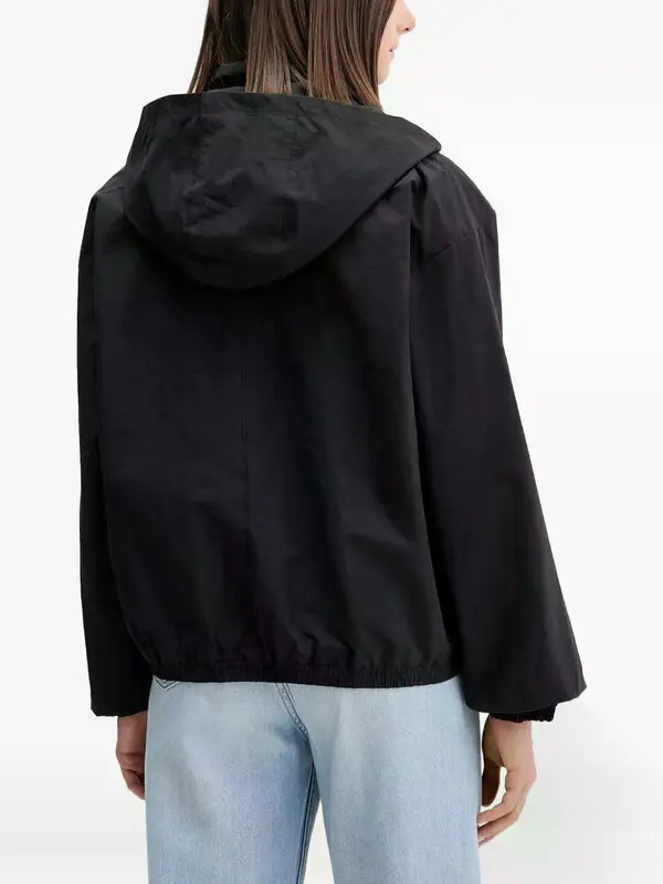 Karl Lagerfeld Hooded Logo-print Jacket