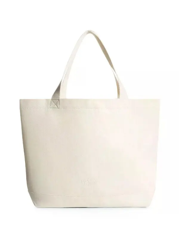 Maison Kitsuné Double Fox Head Tote Bag