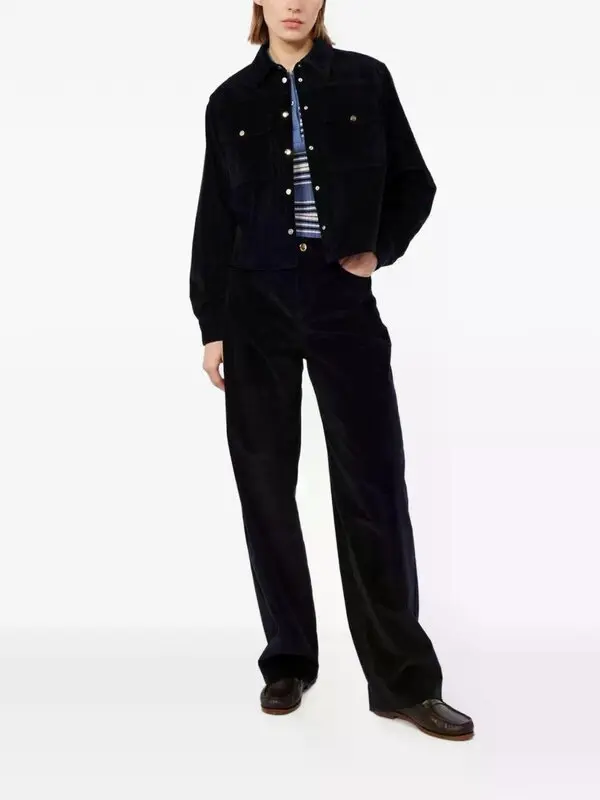 Max Mara Corduroy Chest-pockets Jacket