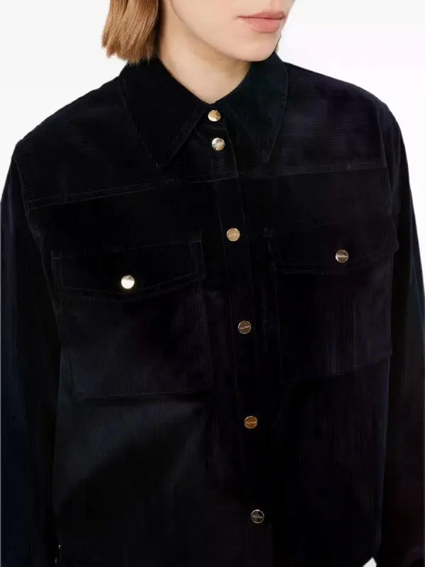 Max Mara Corduroy Chest-pockets Jacket