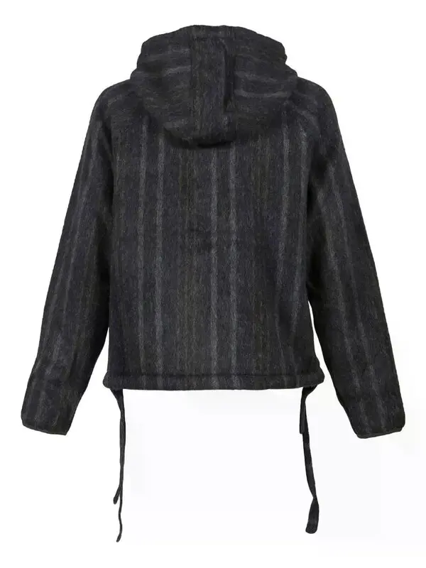 _J.L - A.L_ Mantra Stripe-pattern Hoodie