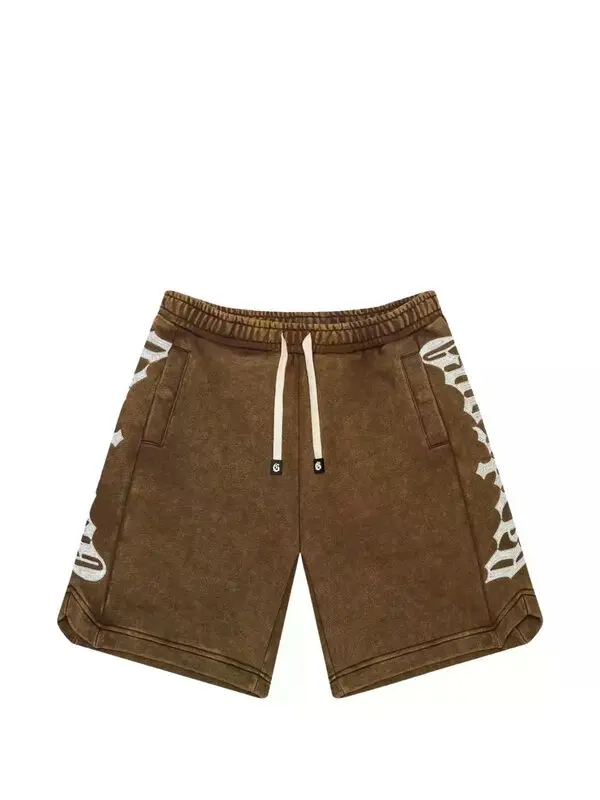 GODSPEED Courtside Logo-print Track Shorts