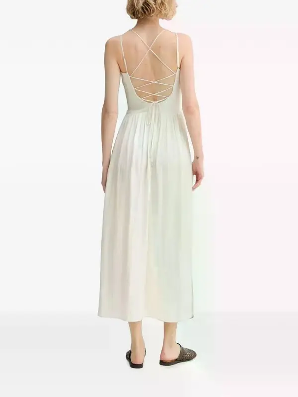SESSUN Sweet Mambo Lace-up Midi Dress