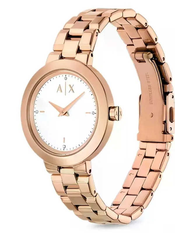 Armani Exchange Crystal Indexes 36mm Watch
