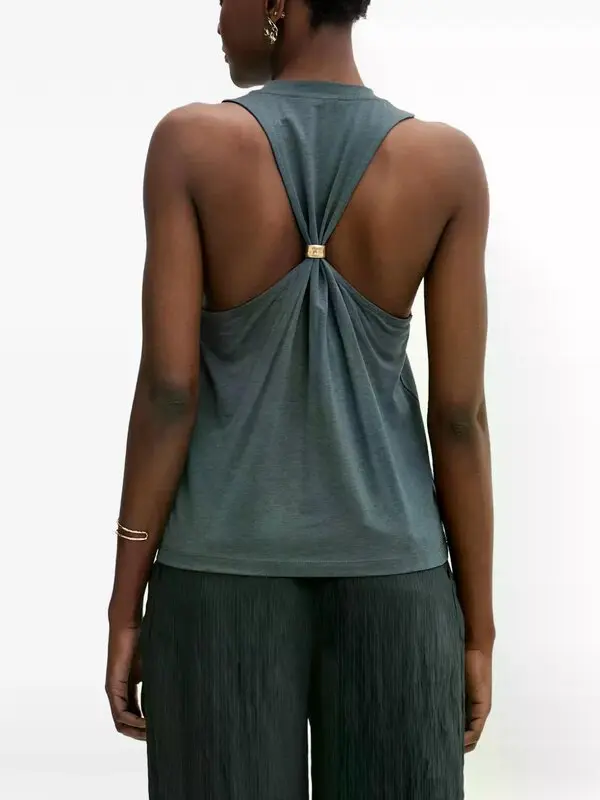 SESSUN Racerback Tank Top With Twisted Detail