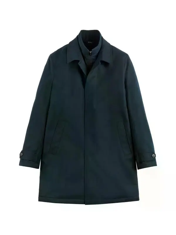 FAY Layered Single-breasted Coat