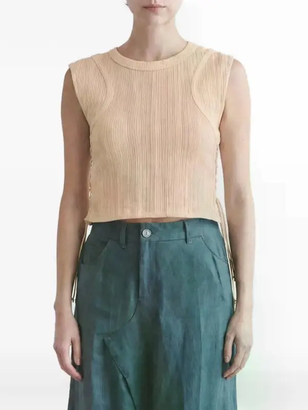 MULLER OF YOSHIOKUBO Ribbed Tank Top