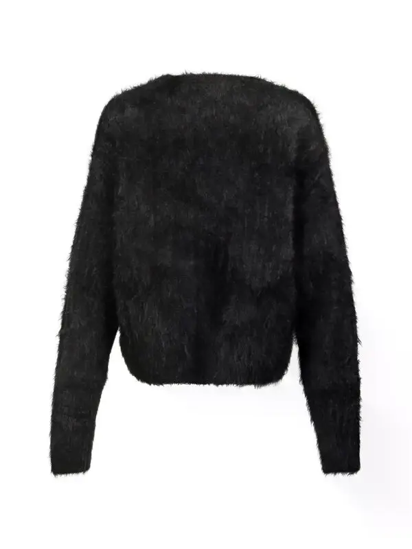 FILTH Brushed-finish Long-sleeve Sweater