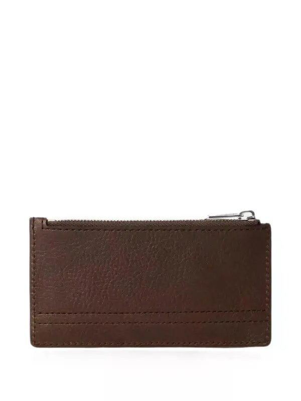 LEMAIRE Gear Card Holder And Coin Purse In Leather