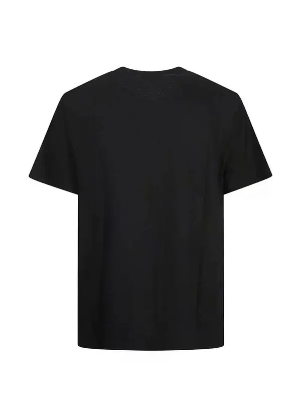 JAMES PERSE Henley-neck Cotton T-shirt