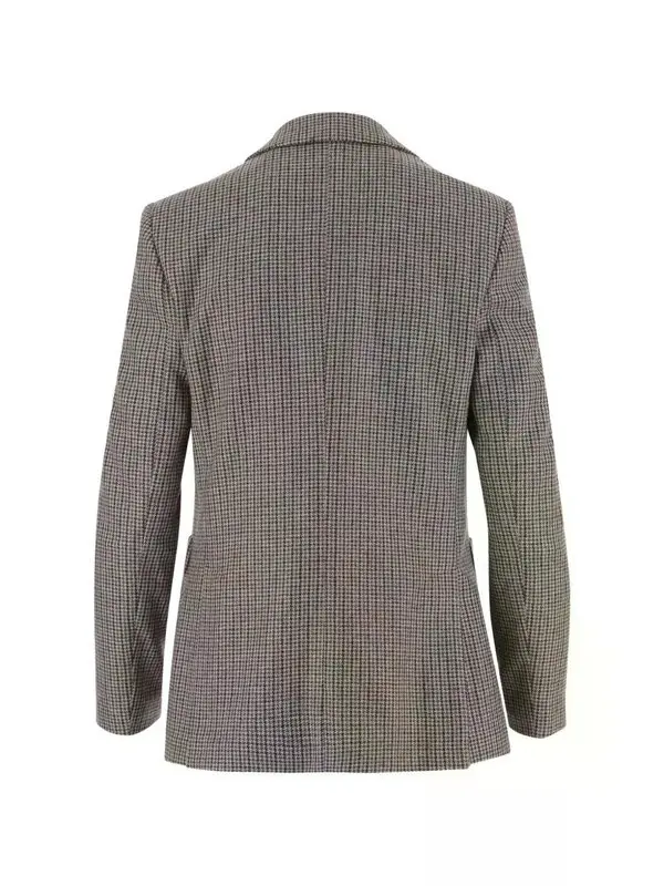 LARDINI Houndstooth-pattern Blazer