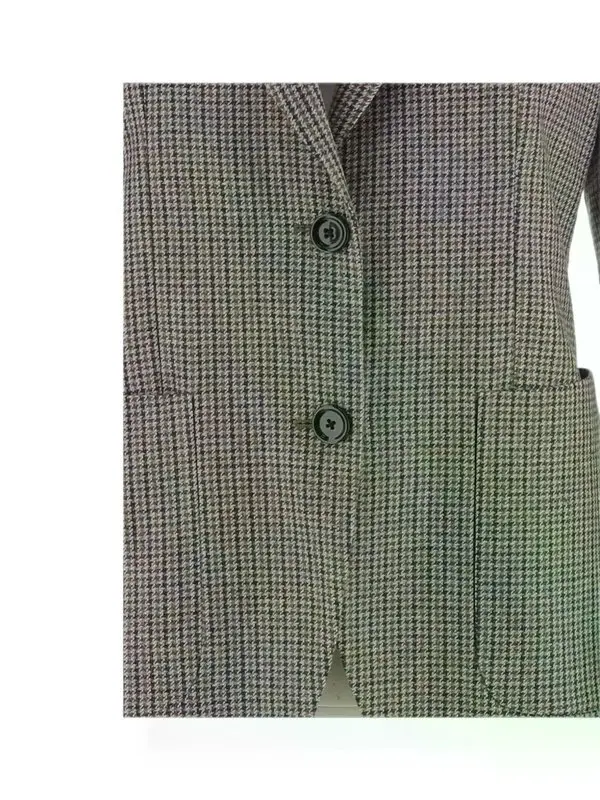 LARDINI Houndstooth-pattern Blazer