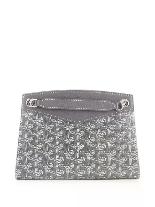 Goyard Structured Rouette Chain Coated Canvas Mini Shoulder Bag