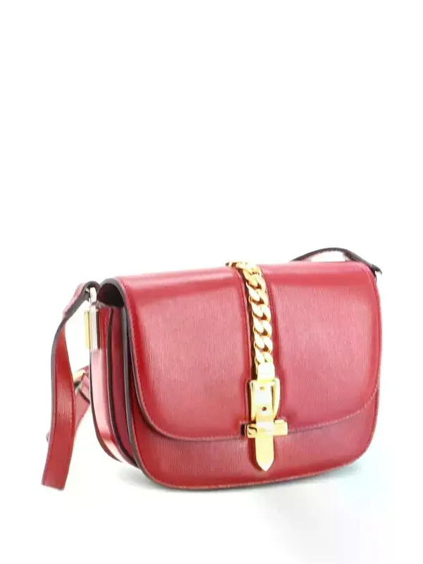 Gucci Sylvie 1969 Leather Mini Shoulder Bag