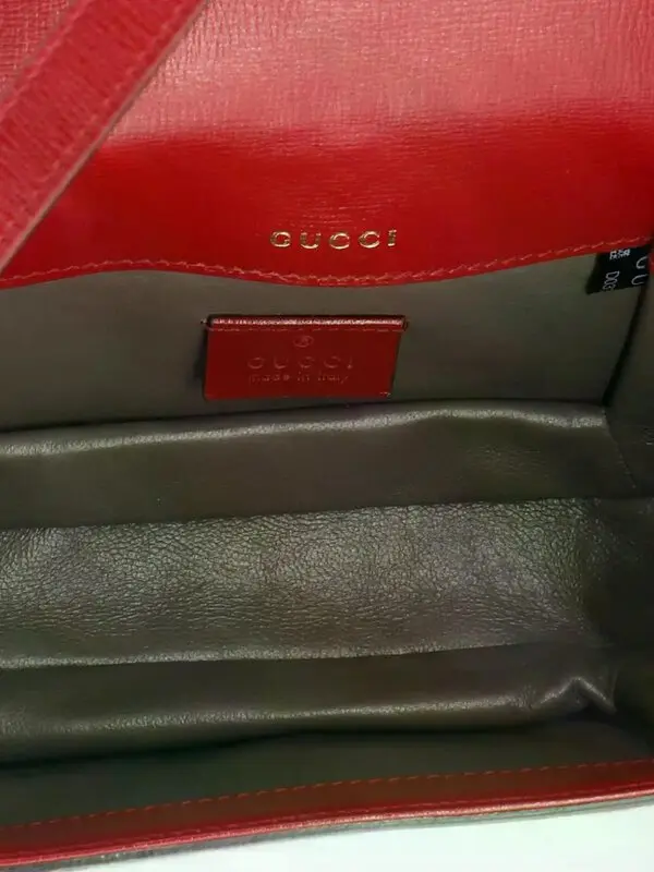 Gucci Sylvie 1969 Leather Mini Shoulder Bag