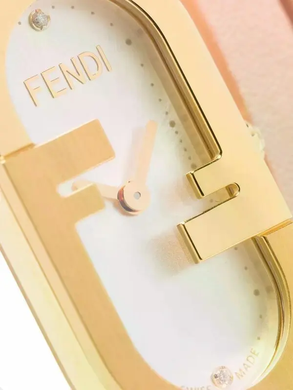 Fendi O'lock Oval Double-strap Watch