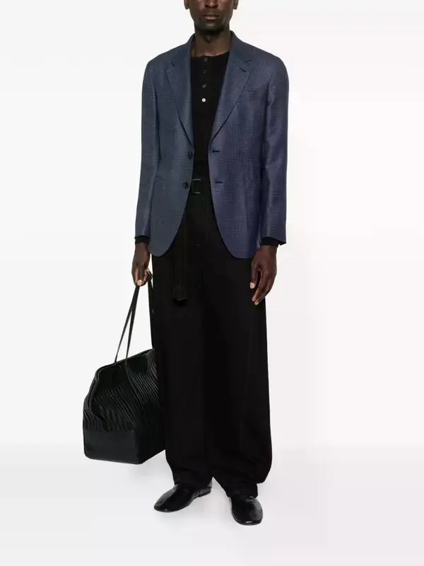 Zegna Check-patterned Blazer