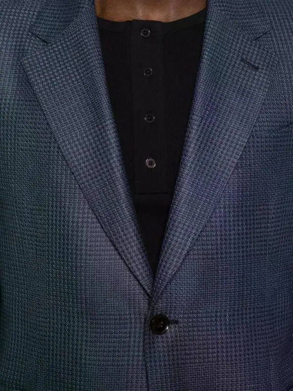 Zegna Check-patterned Blazer