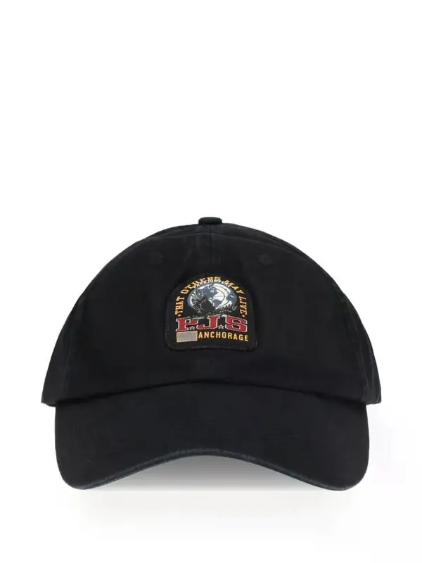 PARAJUMPERS Leod Logo-patch Cap - Black