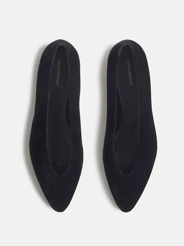 REFORMATION Calista Flat Velvet