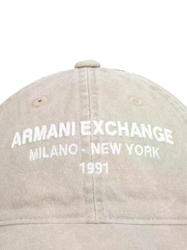 Armani Exchange Logo-embroidered Baseball Cap