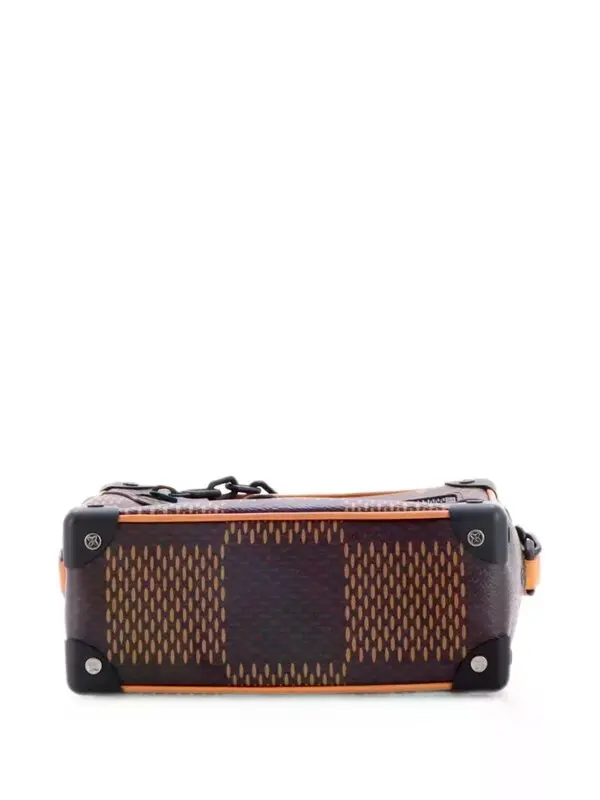 LOUIS VUITTON Nigo Soft Trunk Bag Limited Edition Giant Damier And Monogram Canvas Mini Crossbody Bag - Brown