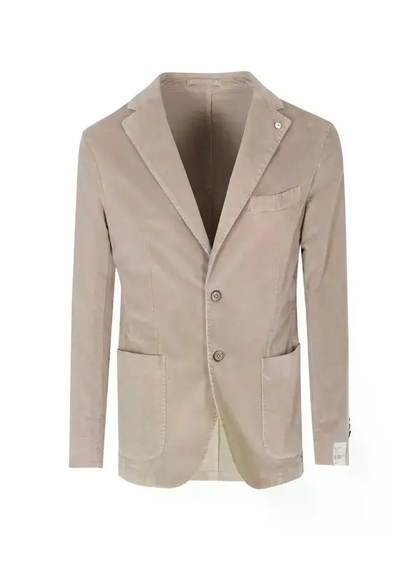 L.B.M. 1911 Single-breasted Corduroy Blazer