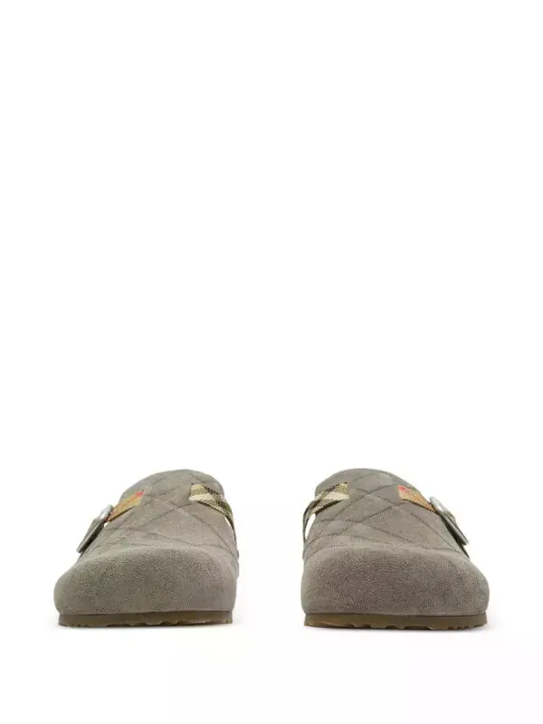 Burberry Embossed Check Slipper