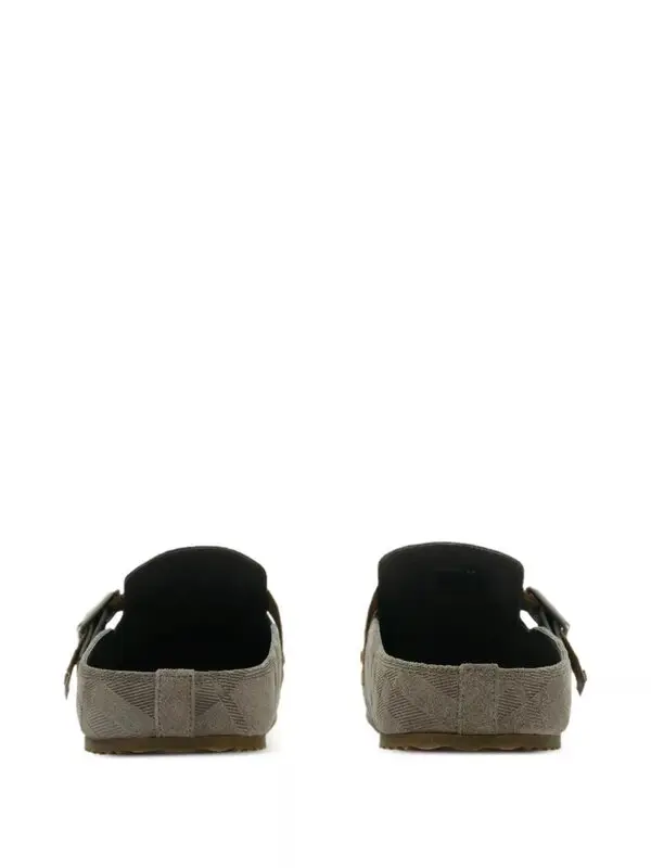 Burberry Embossed Check Slipper