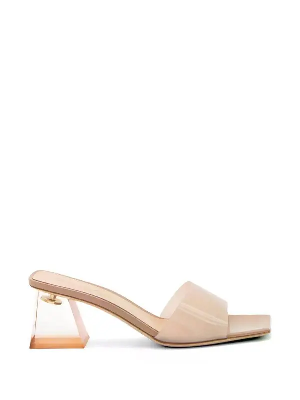 GIANVITO ROSSI Cosmic Block-heel Mules