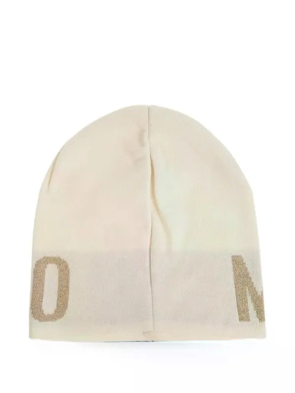 Moschino Logo-intarsia Beanie Hat