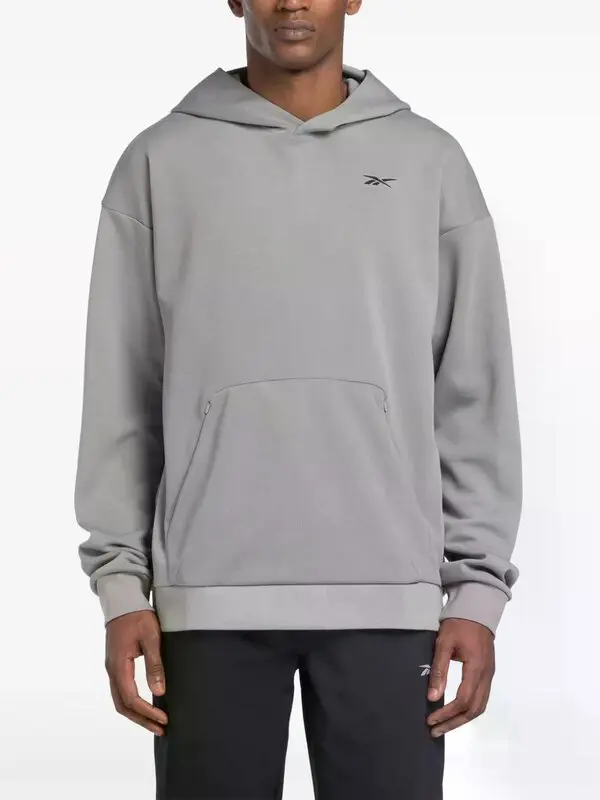 REEBOK Strength Logo-embroidered Hoodie