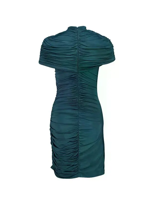 Balmain Draped Cut-out Mini Dress