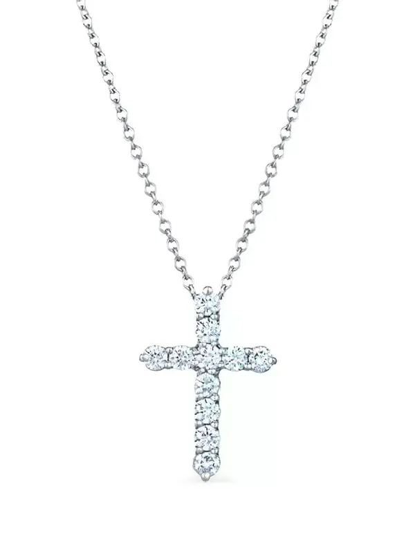 Kwiat Diamond Cross Necklace