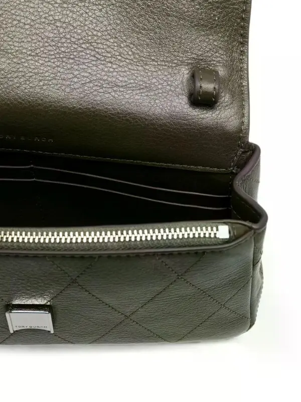 Tory Burch Charlie Quilted Clutch Bag