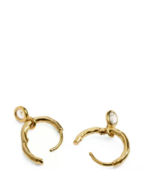 Monica Vinader Mini Huggie Earrings